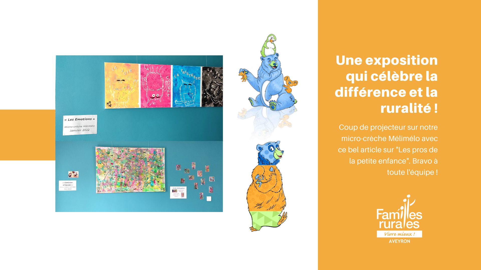 Une exposition qui célèbre la différence et la ruralité